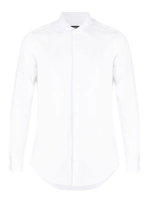 Dsquared2 Concealed Button-down Shirt - White