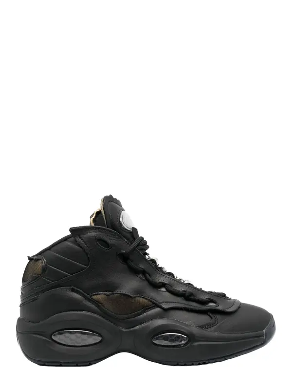 REEBOK Question Mid Basketball Sneakers - Black