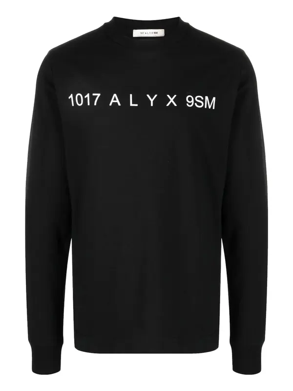 1017 Alyx 9sm Logo-print T-shirt - Black