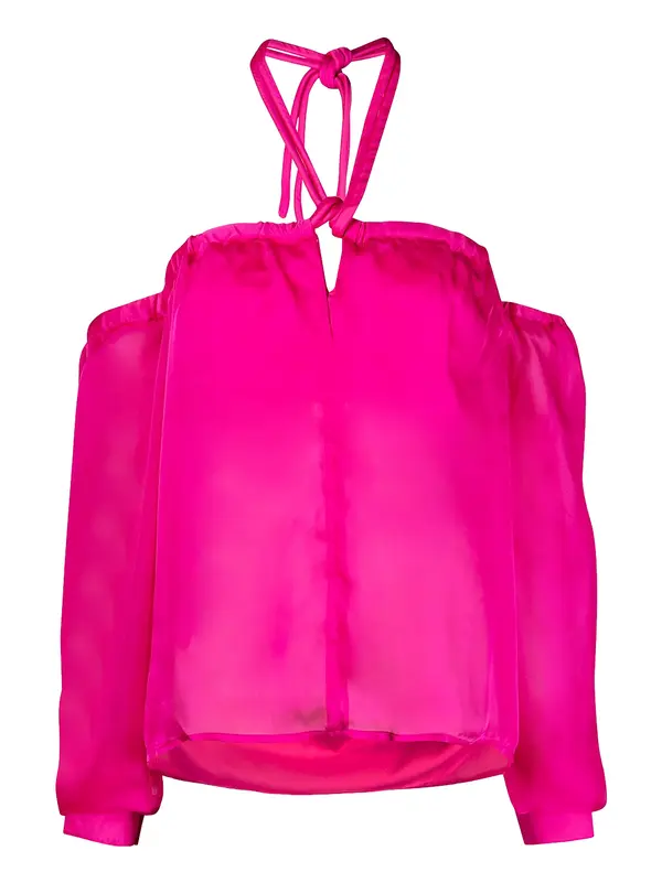 RtA Camilla Halterneck Top - Pink
