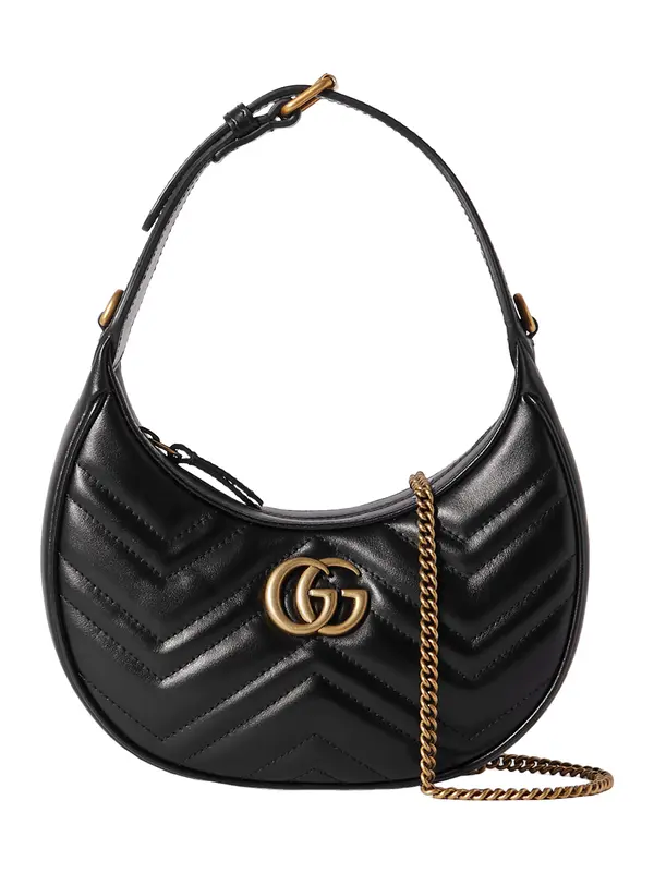 Gucci Marmont 2.0 Mini Shoulder Bag - Black