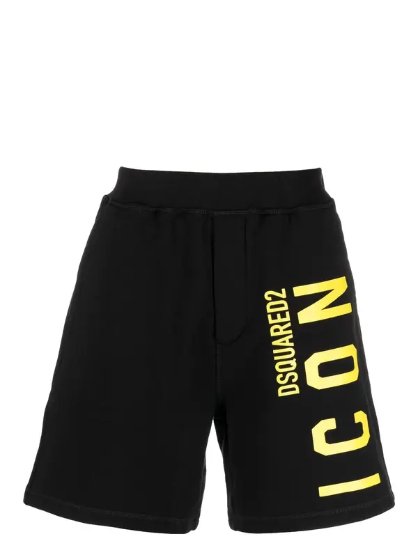Dsquared2 Icon Logo Track Shorts - Black