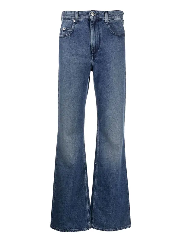 MARANT ETOILE Belvira Bootcut Jeans - Blue