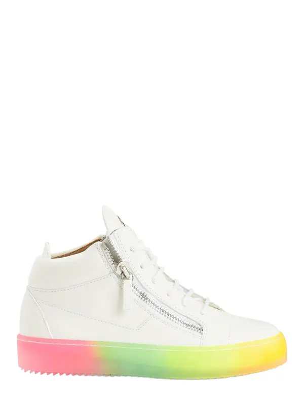 GIUSEPPE ZANOTTI Kriss Leather Sneakers - White
