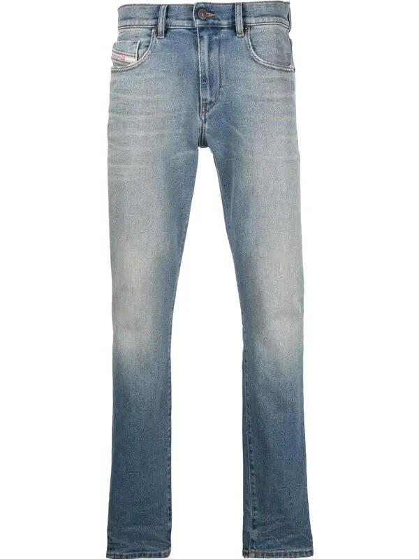 DIESEL® D-strukt Slim-cut Jeans - Blue