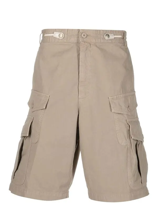 DIESEL® Straight-leg Cargo Shorts - Neutrals