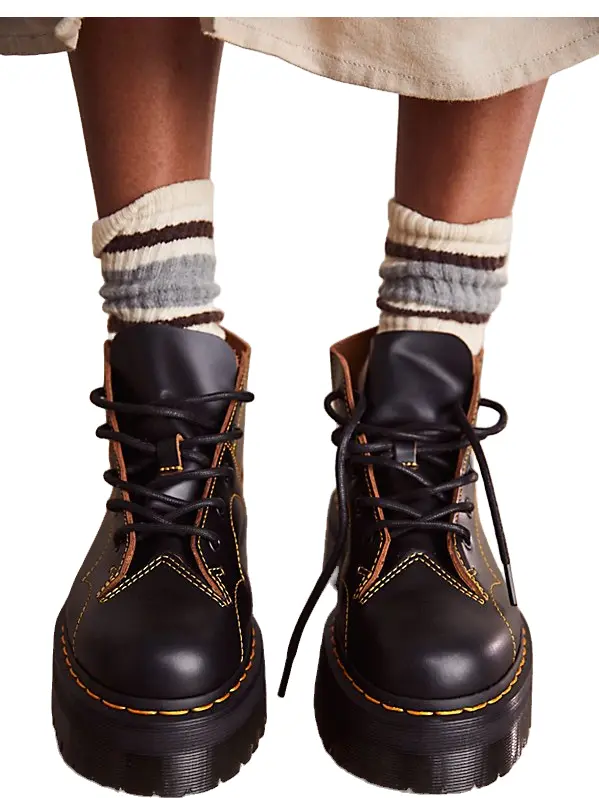 Dr. Martens Church Quad Boots - Black