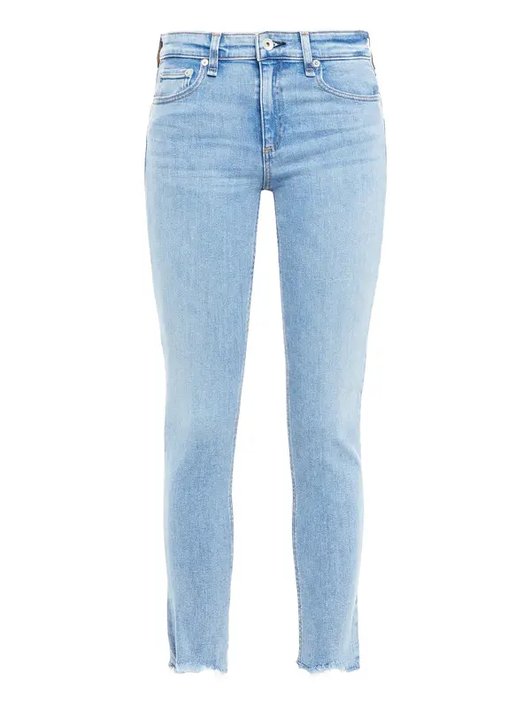 Rag & Bone Cate High-rise Skinny Jeans - Light Denim