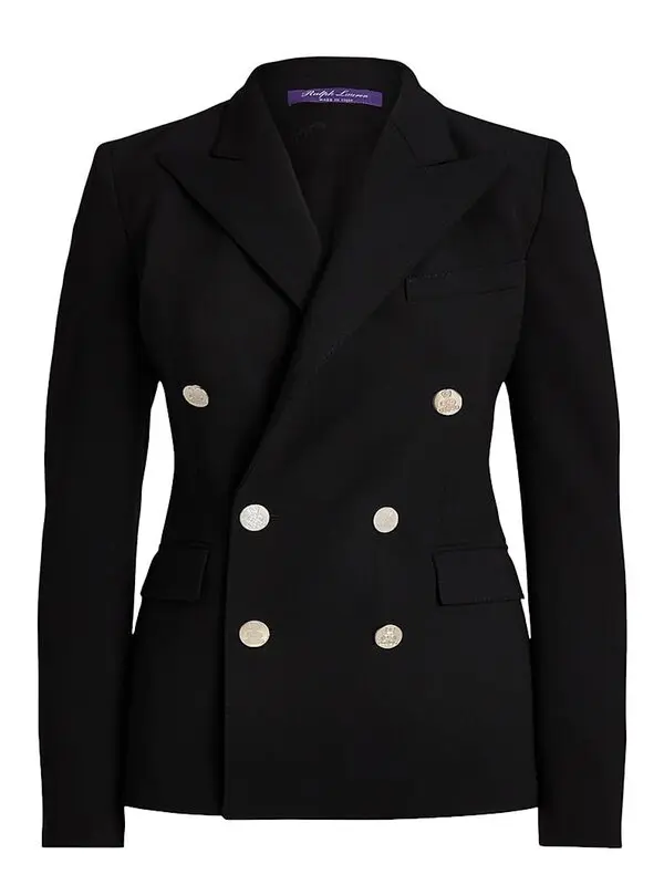 Ralph Lauren Camden Wool-blend Jacket - Black