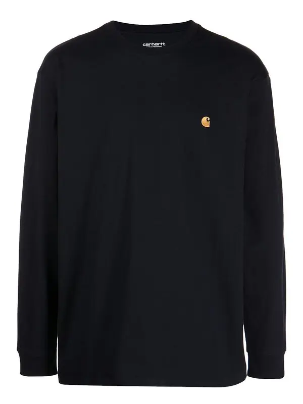 Carhartt Work In Progress Chase Cotton Jumper - Blue