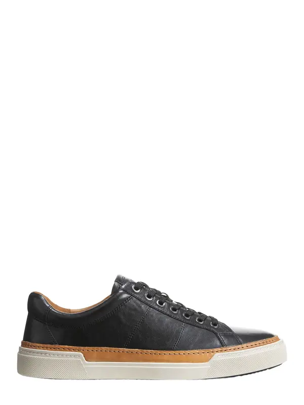 Allen Edmonds Porter City Low-top Leather Sneakers - Black