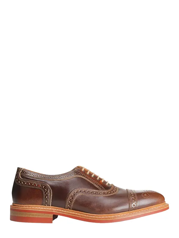 Allen Edmonds Strandmok Leather Oxford Shoes - Brown