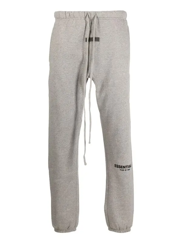 Fear Of God Logo-print Track Pants - Grey