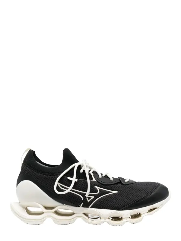 Mizuno Side Logo Low-top Sneakers - Black