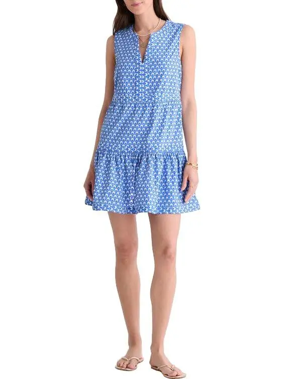 Vineyard Vines Harbor Seersucker Sundress - Block