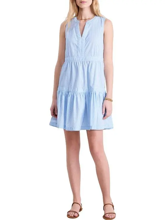Vineyard Vines Harbor Seersucker Sundress - Seersucker-jake Blue