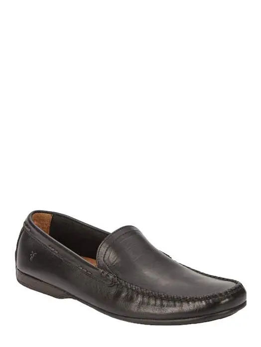 Frye Lewis Venetian Loafer - Black