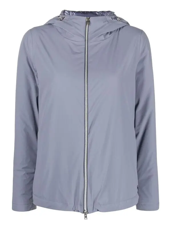 Herno Ponente Hooded Jacket - Blue