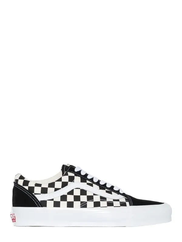 VANS Ua Og Old Skool Checkerboard Sneakers - Black