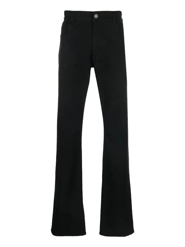 BILLIONAIRE Mid-rise Straight-leg Jeans - Black