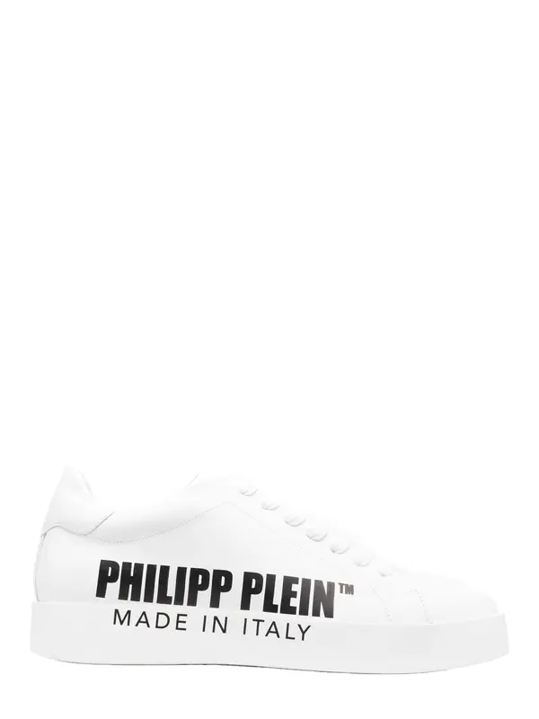 Philipp Plein Logo-print Low-top Sneakers - White