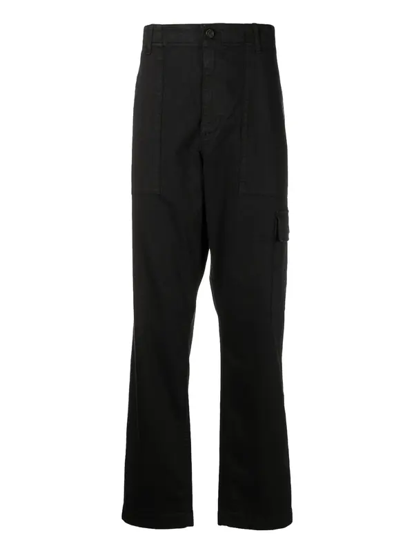 Dunhill Side Cargo Pocket Trousers - Black