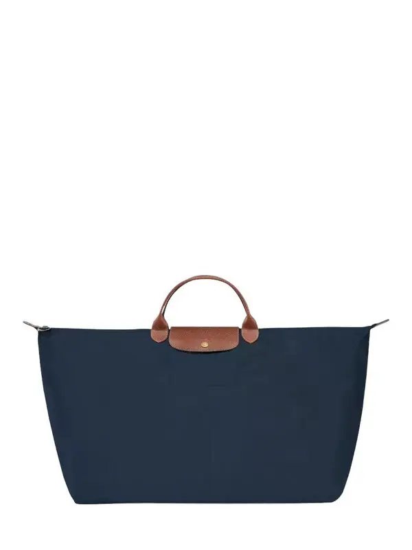 Longchamp Extra Large Le Pliage Holdall Bag - Blue