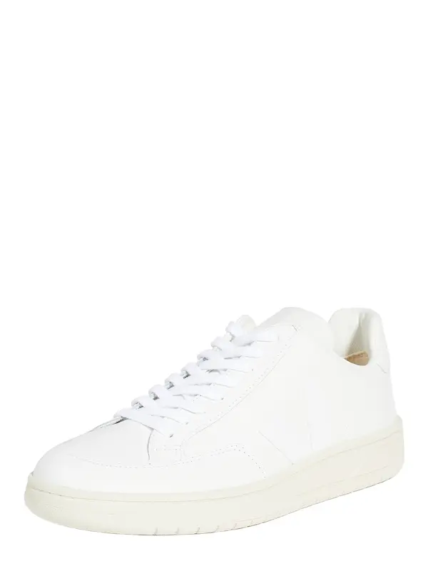 VEJA V-12 Leather Sneakers - Extra White
