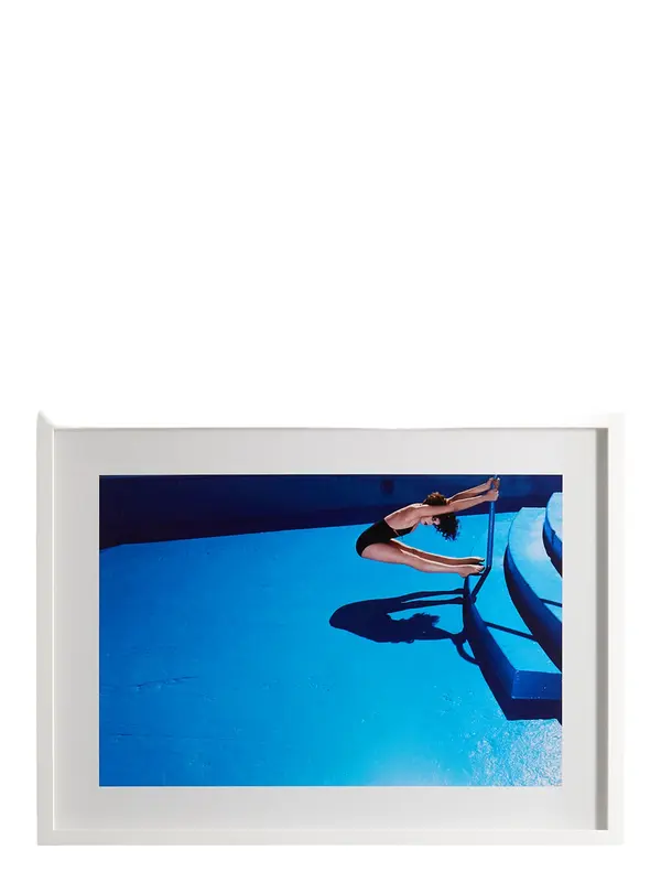 AP8.art Guy Bourdin Framed Print, 40 X 29 - Blue