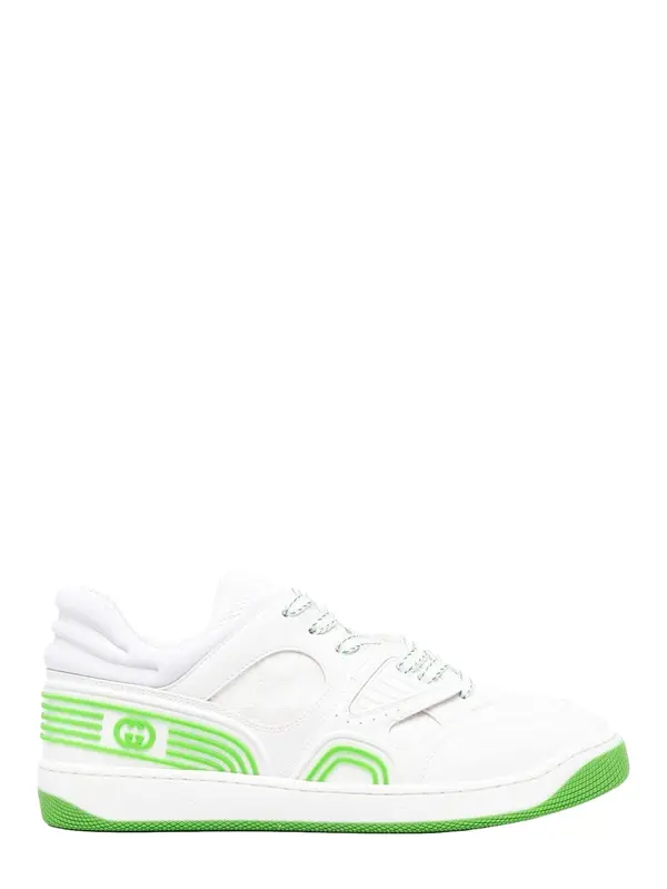 Gucci Basket Sneakers - White