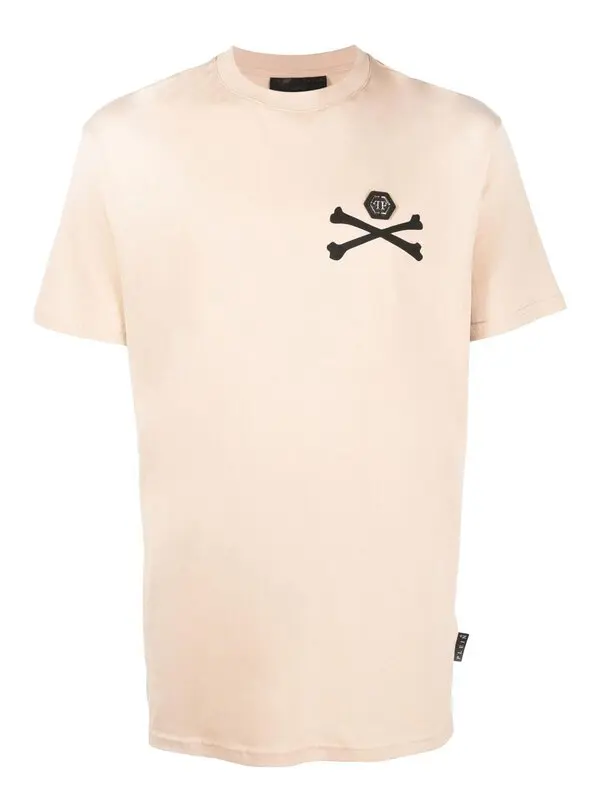 Philipp Plein Skeleton Short-sleeve T-shirt - Neutrals