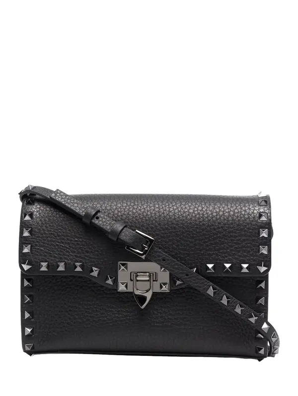 Valentino Garavani Rockstud Cross Body Bag - Black