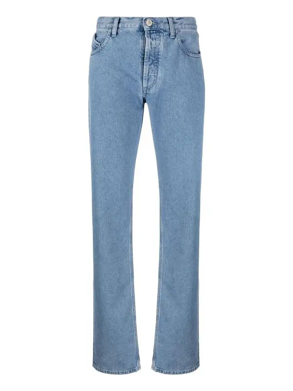 Attico Straight-leg Boyfriend Jeans - Blue