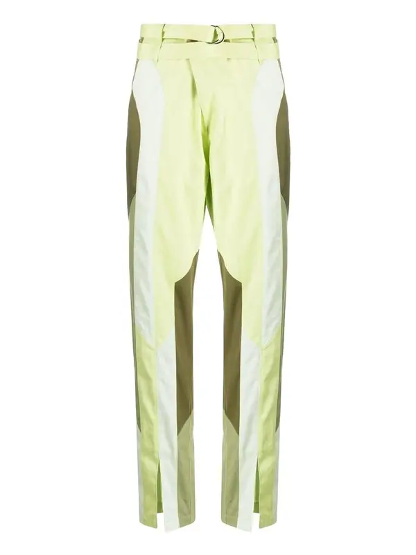 KIKO KOSTADINOV Daintree Panelled Trousers - Green