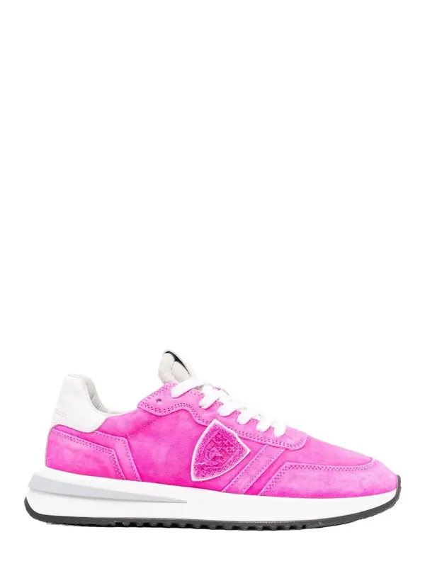 Philippe Model Logo-patch Sneakers - Pink