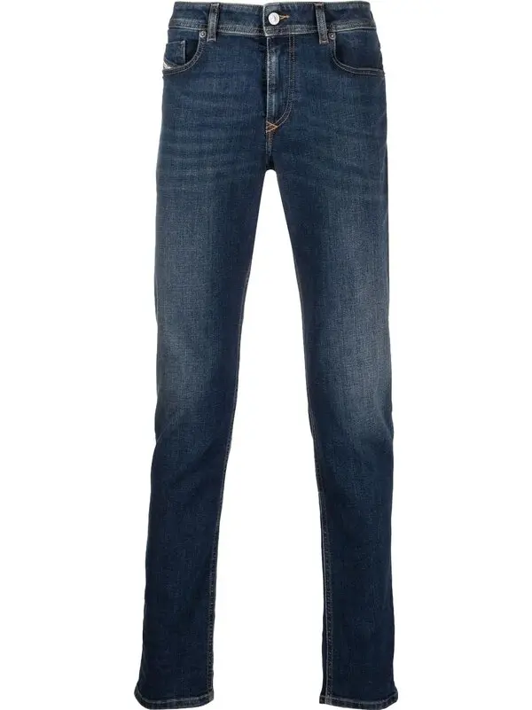 Diesel Low Rise Skinny Jeans - Blue