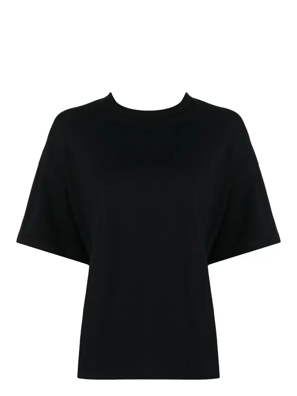 MULLER OF YOSHIOKUBO Drop-shoulder T-shirt - Black