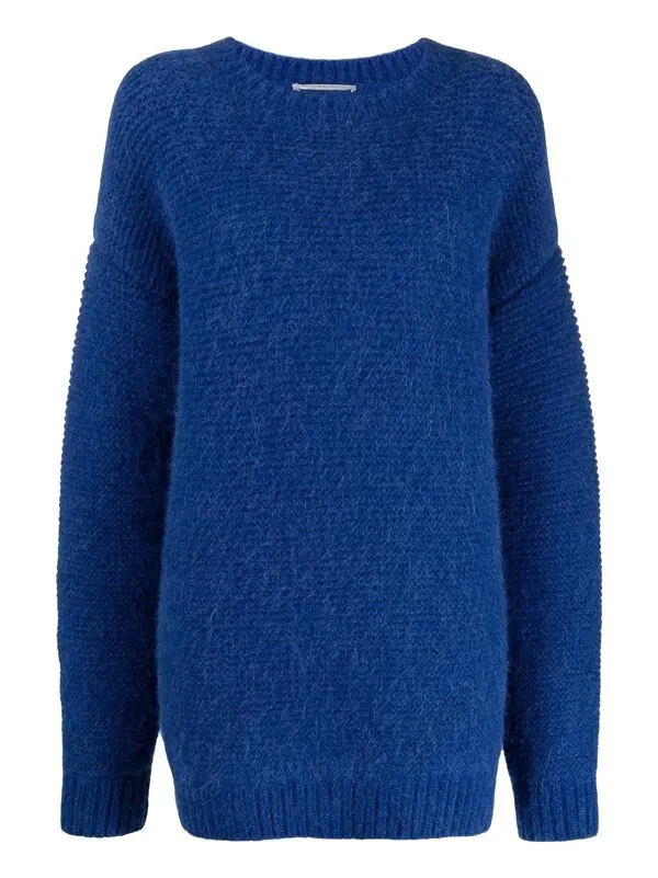 Stella McCartney Oversized Knitted Jumper - Blue