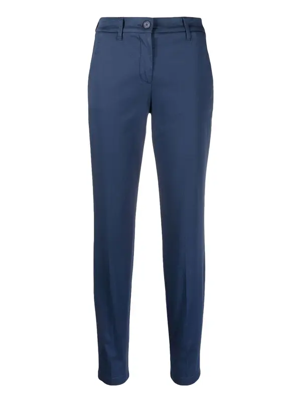 Jacob Cohen Slim-fit Cropped Trousers - Blue