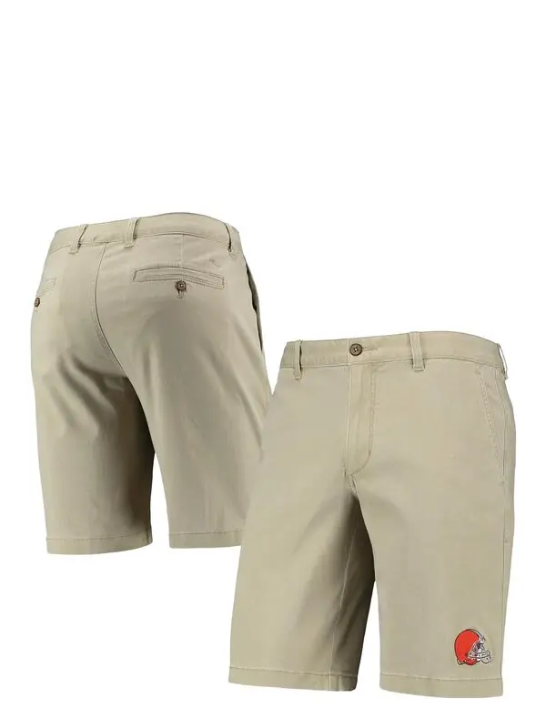Tommy Bahama Cleveland Browns Boracay Tri-blend Shorts - Khaki
