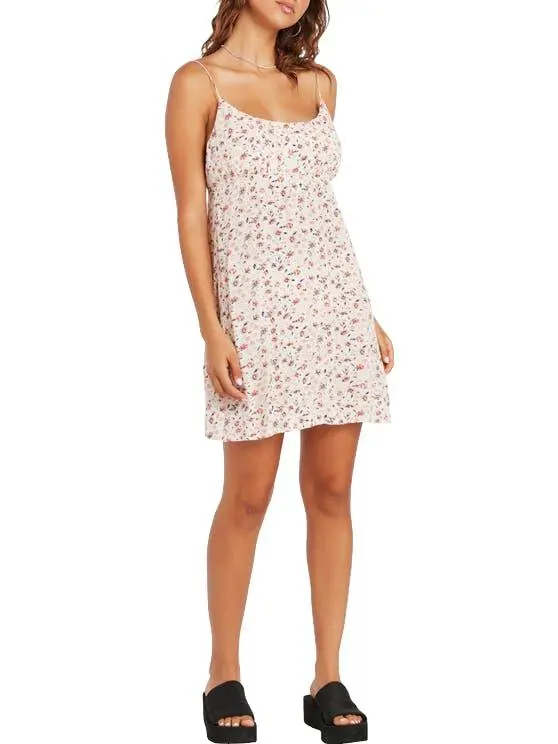 Volcom Metal 2 The Petal Babydoll Mini Dress - Multi