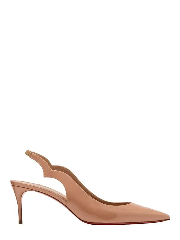 CHRISTIAN LOUBOUTIN 70mm Hot Chick Slingback Pumps - Nude