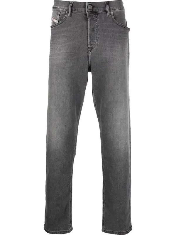 DIESEL® Tapered Jeans Ash - Grey