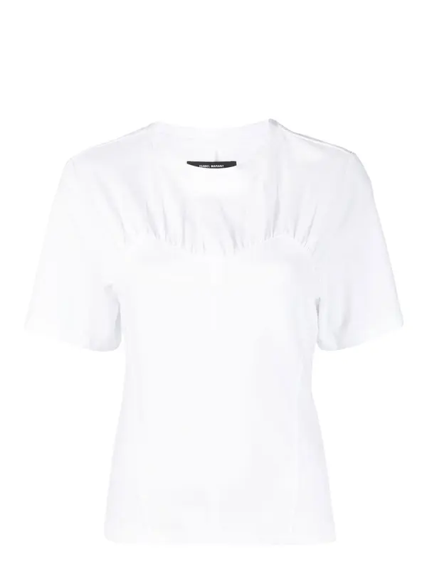 Isabel Marant Zazie Panelled T-shirt - White