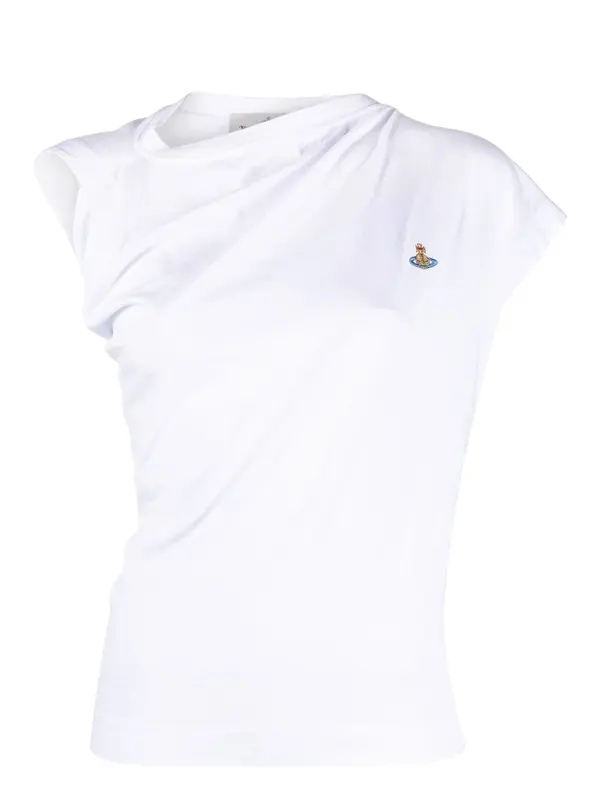 VIVIENNE WESTWOOD Hebo Asymmetric T-shirt - White