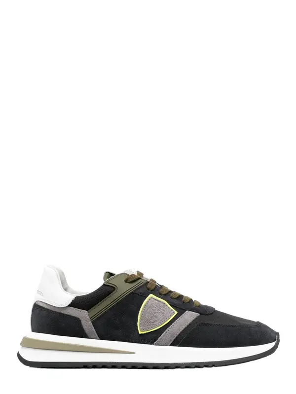 Philippe Model Panelled Sneakers - Black