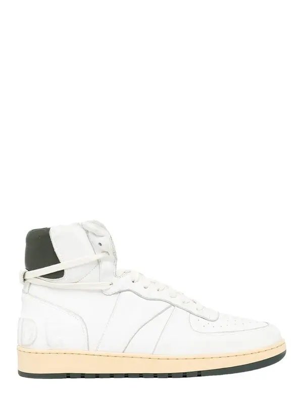 Rhude Rhecess-sky Hi-top Sneakers - White