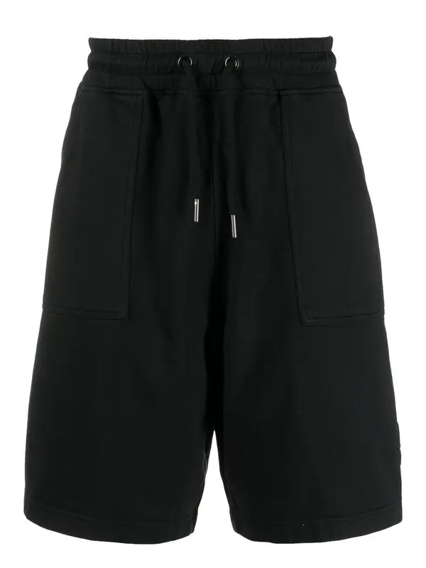 Tagliatore Drawstring Bermuda Shorts - Black