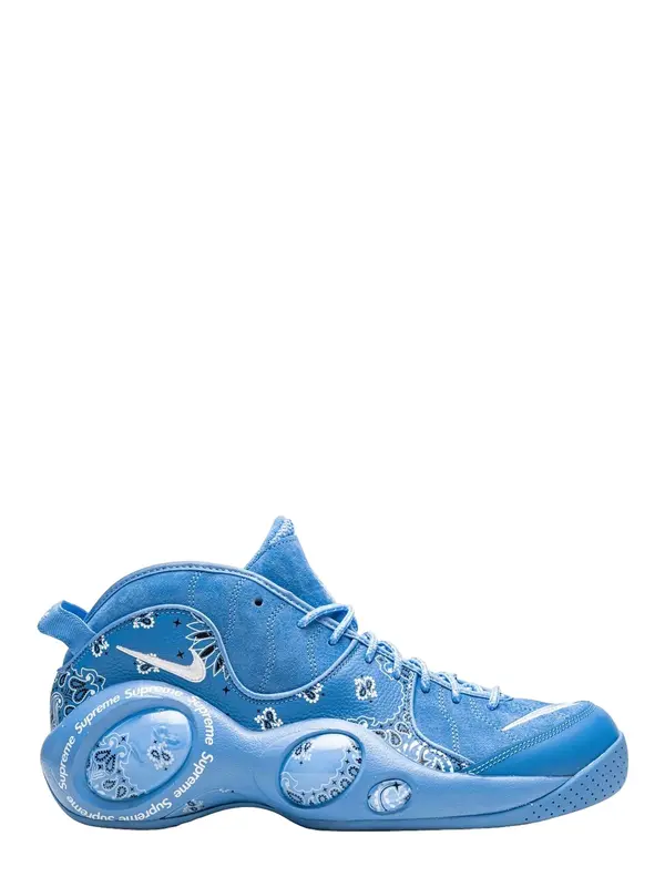 Nike X Supreme Air Zoom Flight 95 Sneakers - Blue