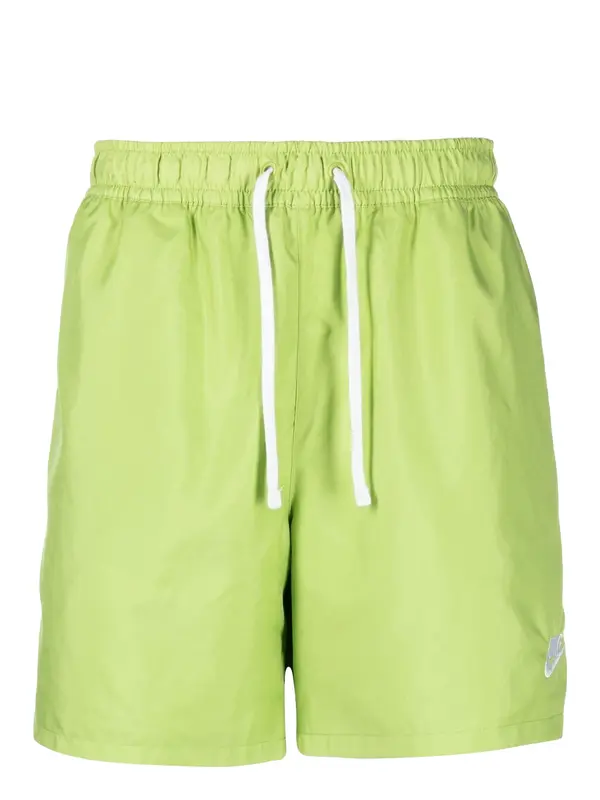 Nike Logo Drawstring Shorts - Green